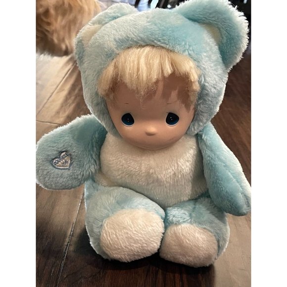 Precious Moments | Toys | Precious Moments Doll Plush Blue Bear Suit ...